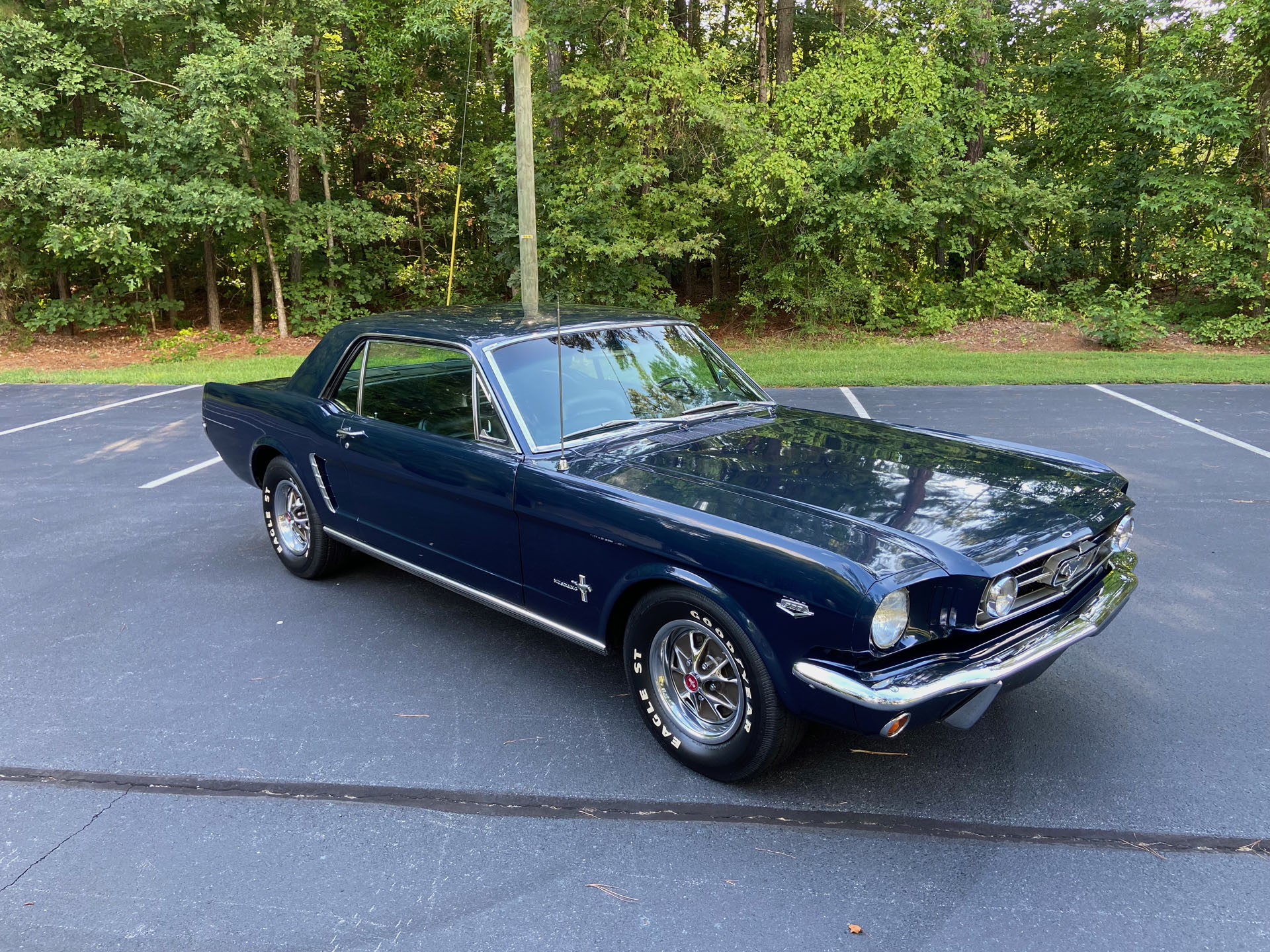 1967 Mustang Dark Blue
